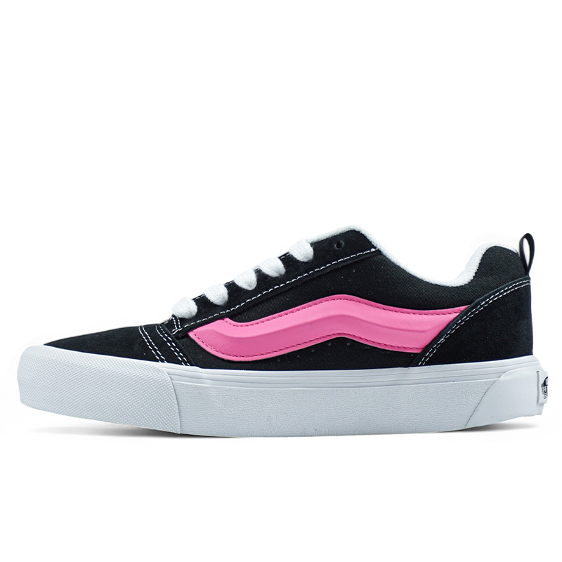 Vans Knu Skool Black Pink White Купити взуття Vans в Україні ...